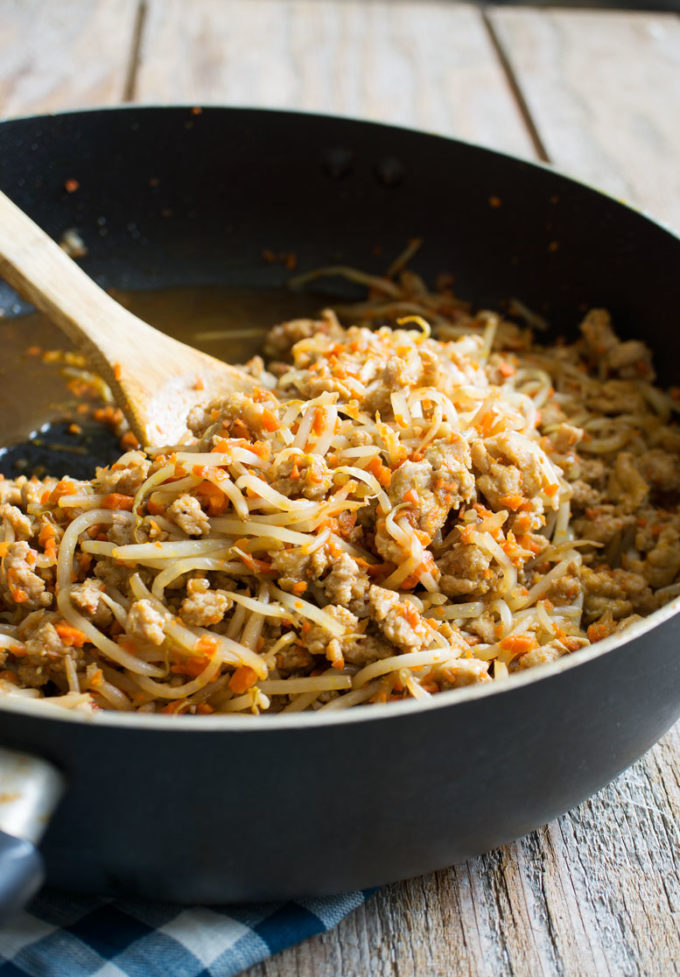Lumpiang Togue is a crunchy and filled with Mung Bean Sprout.