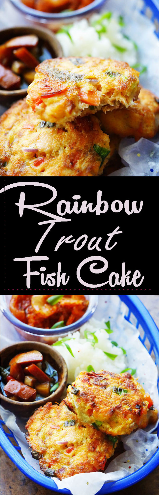 HOW TO COOK RAINBOW TROUT FISH CAKE/THE SKINNY POT