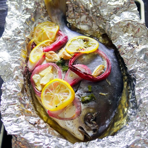 How Do you Cook Pampano by Baking or Steaming/The Skinny Pot