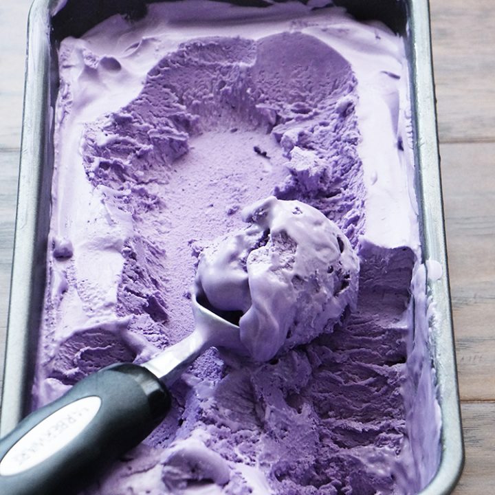 Ube Ice Cream Making it Creamy without a Machine