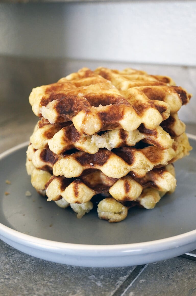 Belgian Waffles without Pearl Sugar