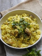 Best Turmeric Yellow Rice with Chicken (Instant Pot)