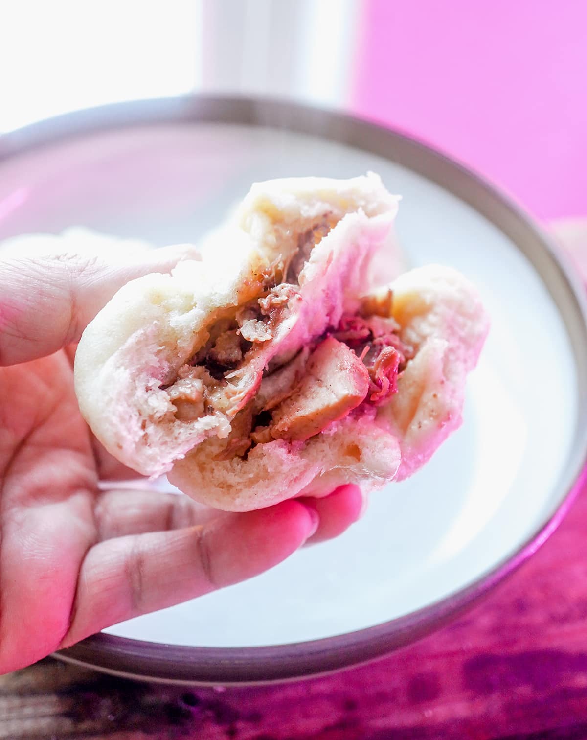Siopao with Chinese Pork Char Siu Filling