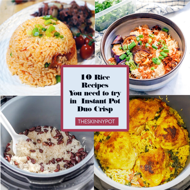 10 Instant Pot Duo Crisps Rice Recipes