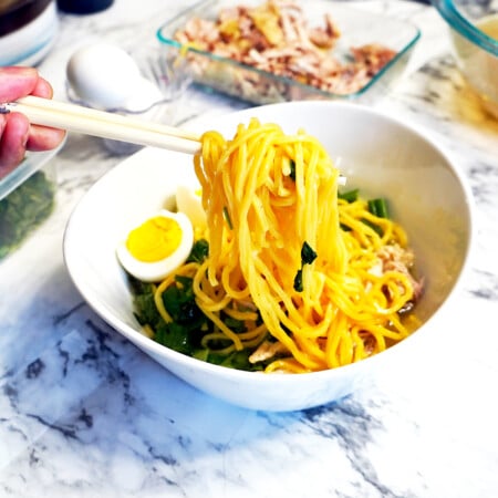 Best Chicken Mami with Egg (Instant Pot)