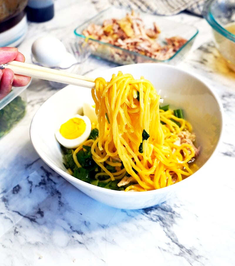 Best Chicken Mami with Egg (Instant Pot)