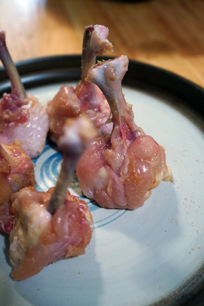 Easy Chicken Lollipops (8 Ingredients)