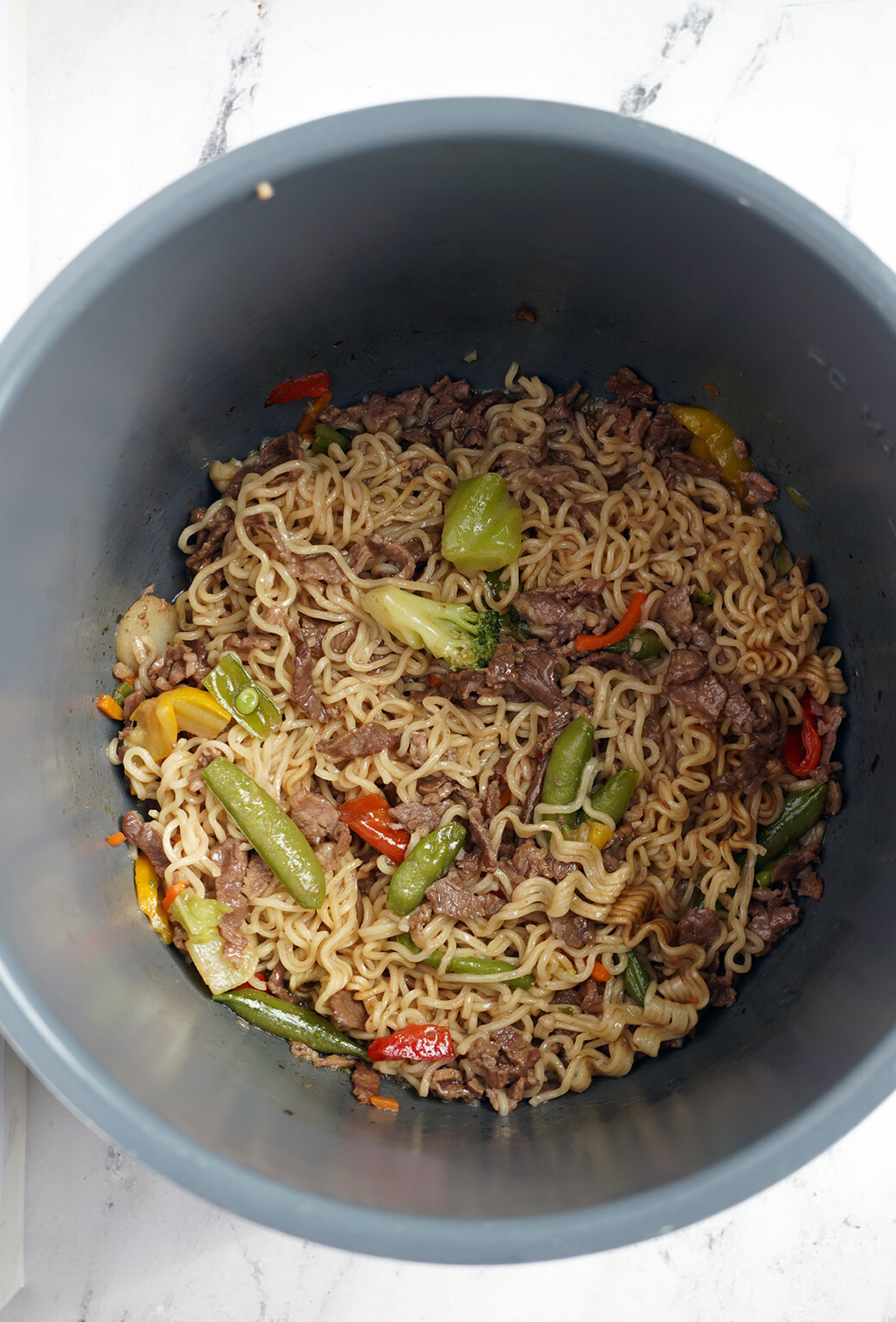 Easy and Delicious Instant Pot Beef Ramen Bowl