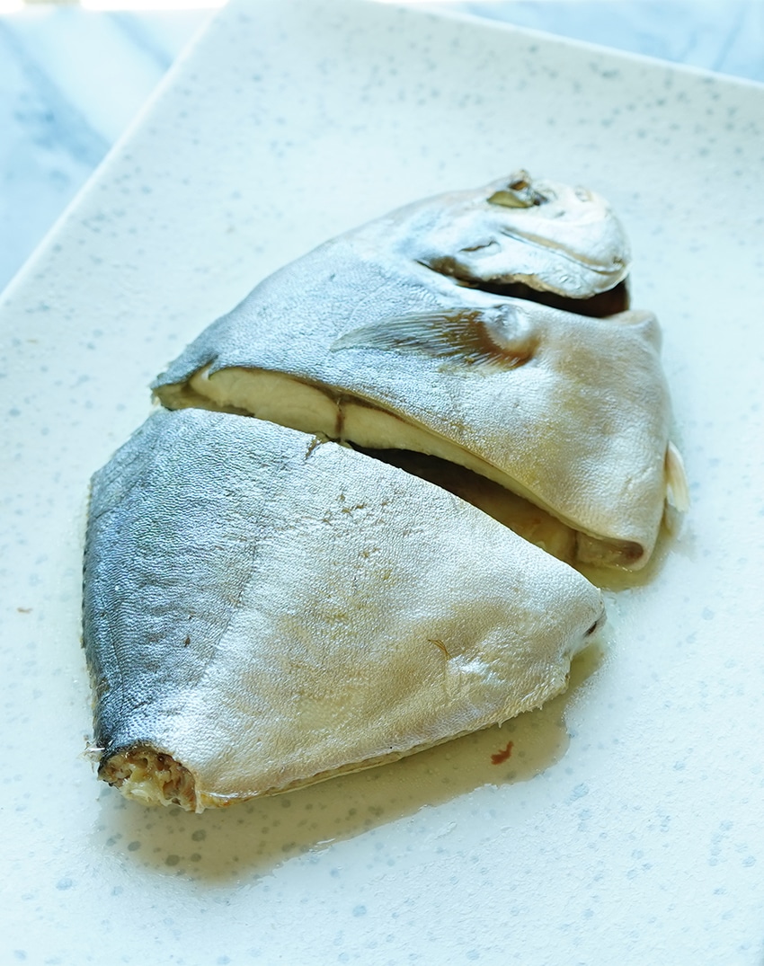 Steamed Fish Cooked in Instant Pot Duo Crisp – The Skinny Pot