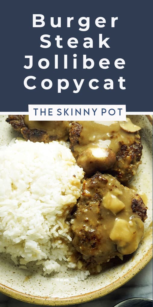 Burger Steak Recipe – The Skinny Pot