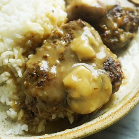 Burger Steak Recipe – The Skinny Pot