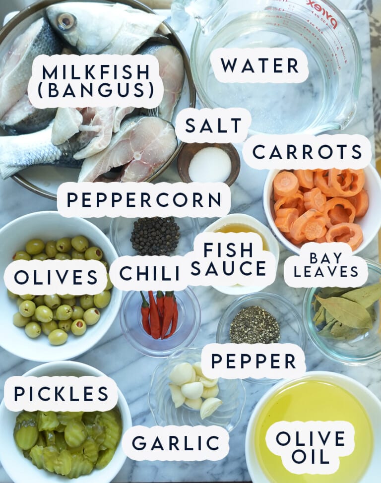 Spanish Style Bangus without Pressure Cooker – The Skinny Pot