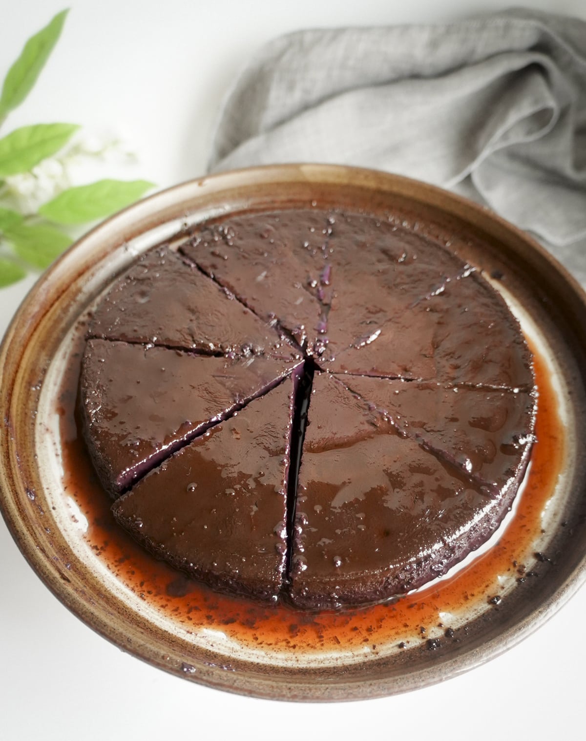 Leche Flan Ube – The Skinny Pot