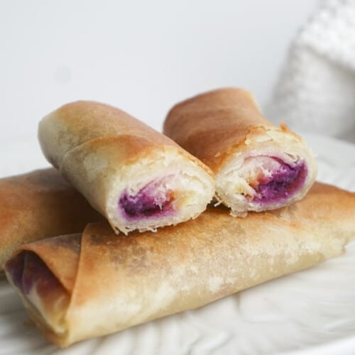 Ube Turon – The Skinny Pot
