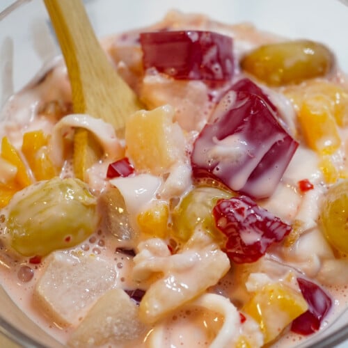 buko salad with condensed milk – The Skinny Pot