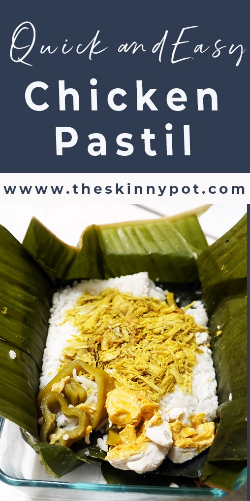 Chicken Pastil Recipe – The Skinny Pot