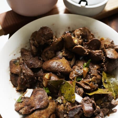 Adobong Atay Ng Manok (Chicken Liver Adobo) – The Skinny Pot