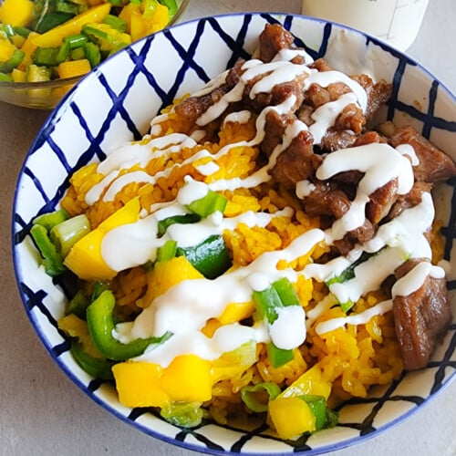 Turmeric Rice Bowl – The Skinny Pot