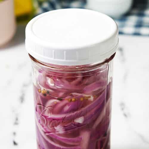 Easy Pickled Red Onion Recipe – The Skinny Pot