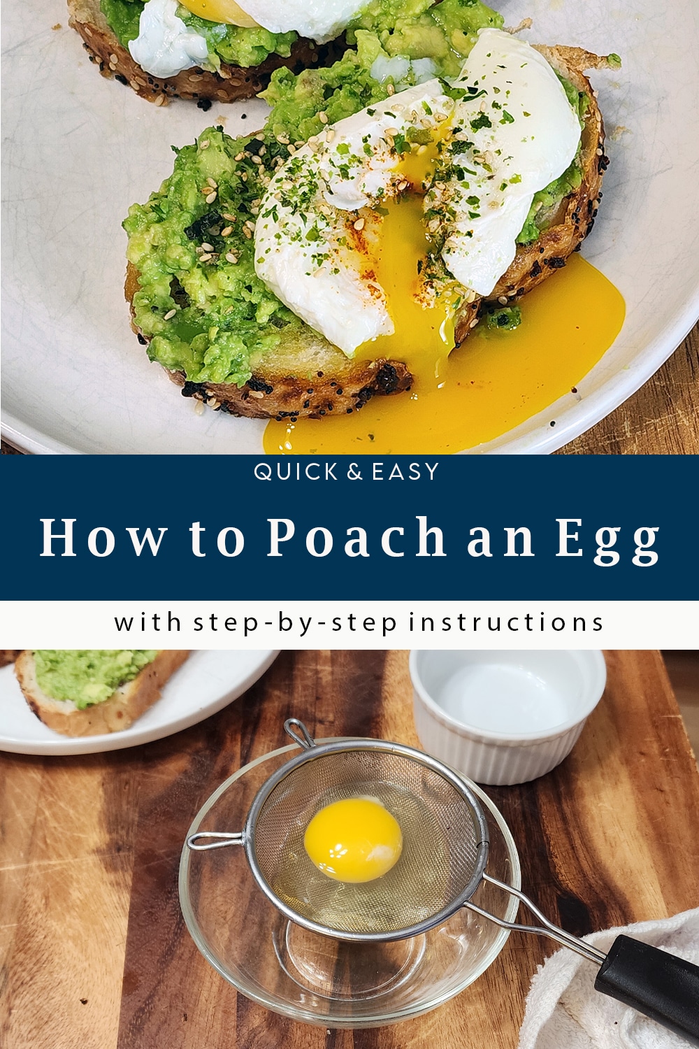 How to Poach An Egg – The Skinny Pot
