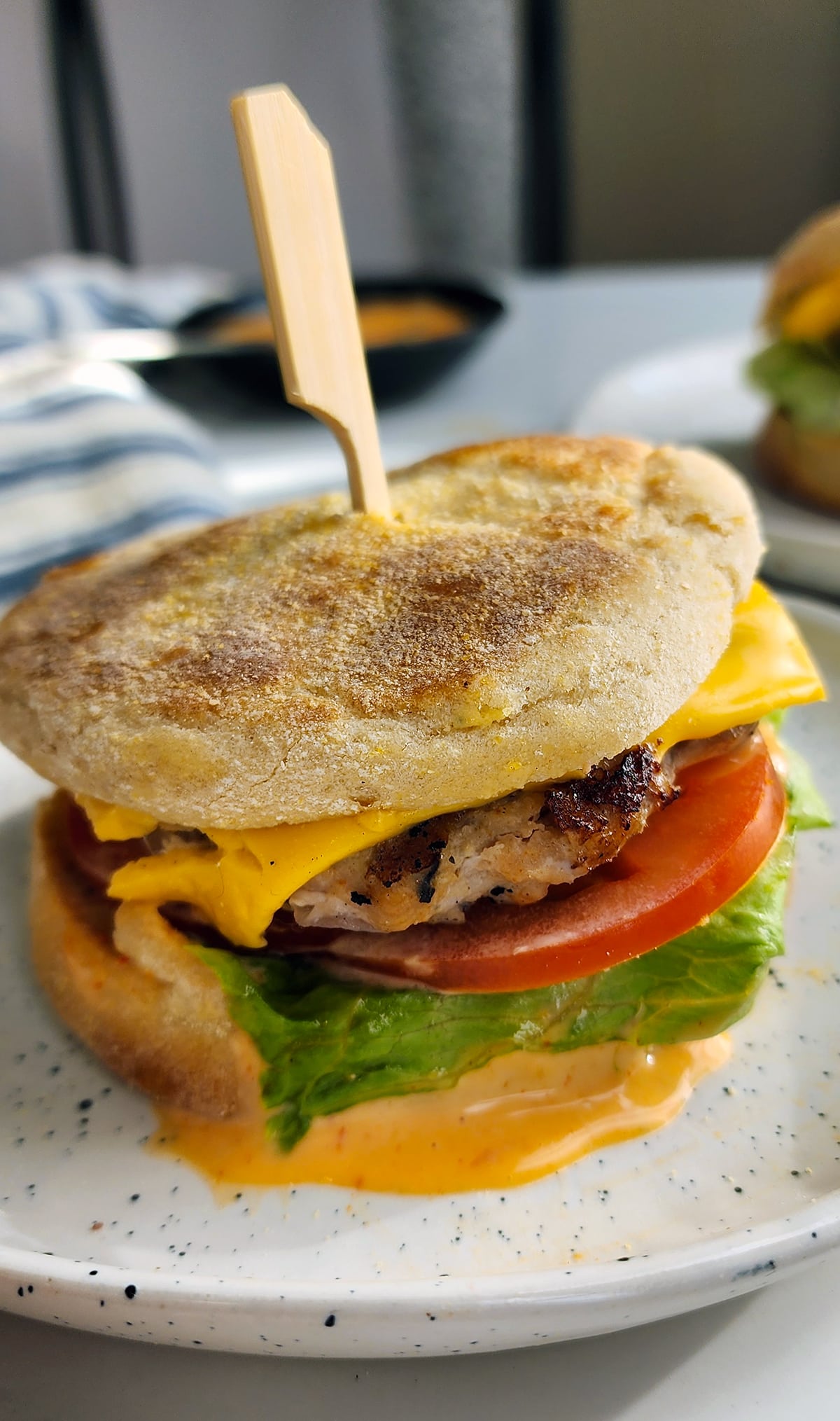 Chicken Patties Burger – The Skinny Pot
