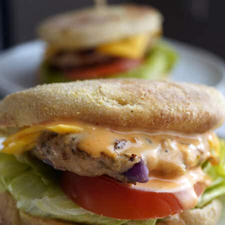 Chicken Patties Burger – The Skinny Pot