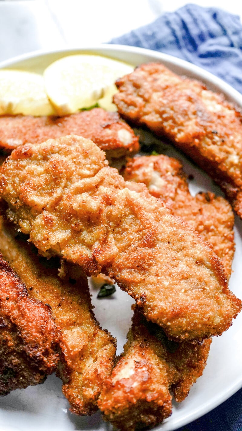 Easy Fried Breaded Chicken Tenders – The Skinny Pot
