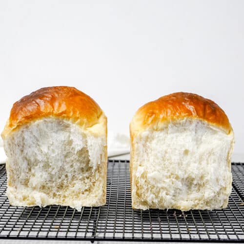 Japanese Milk Bread Shokupan Recipe The Skinny Pot