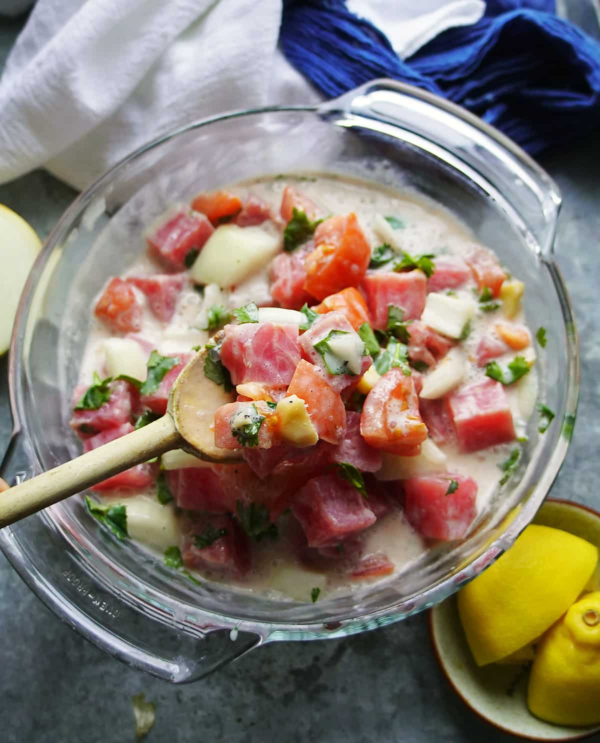 Tuna Ceviche Recipe – The Skinny Pot