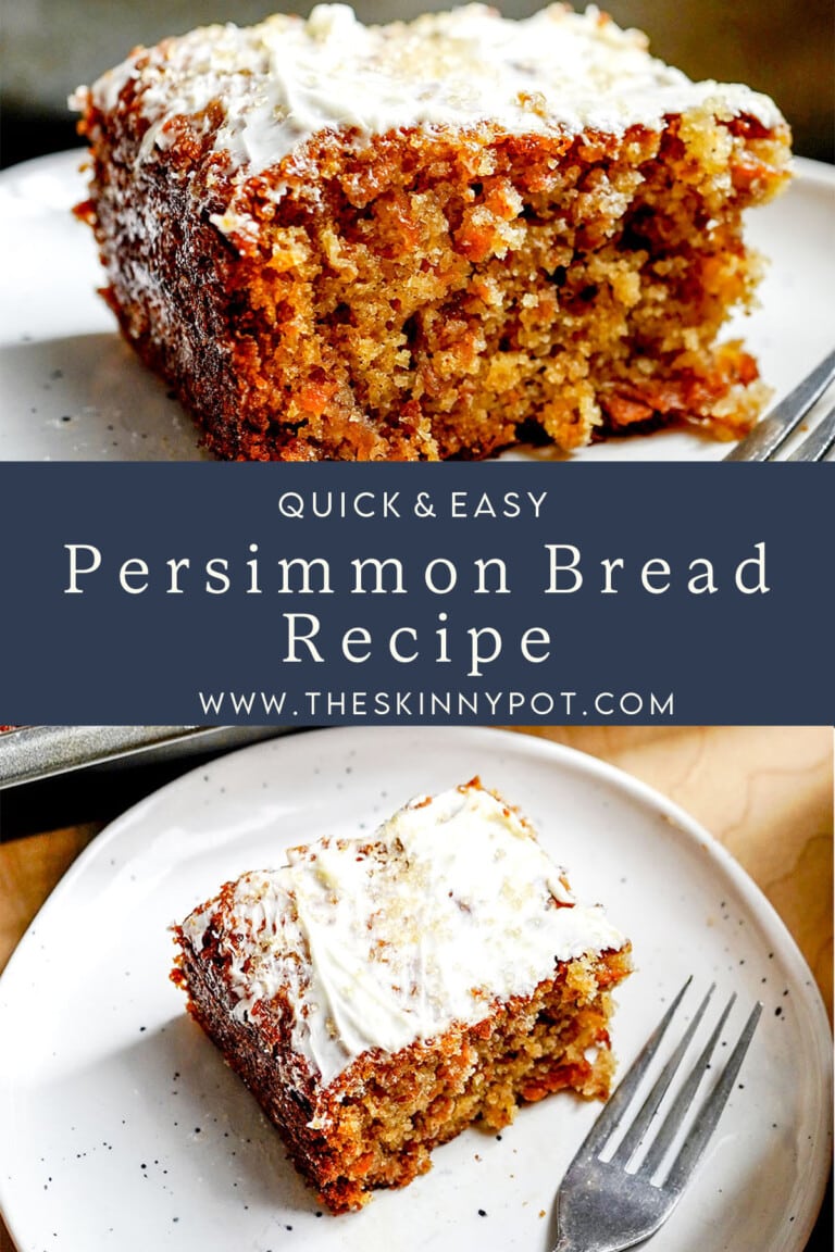 Persimmon Sheet bread Recipe – The Skinny Pot
