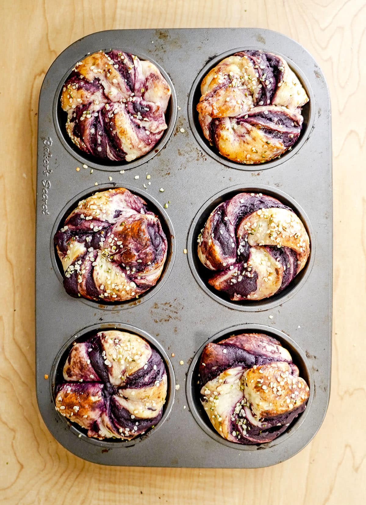 Ube Swirl Bread – The Skinny Pot