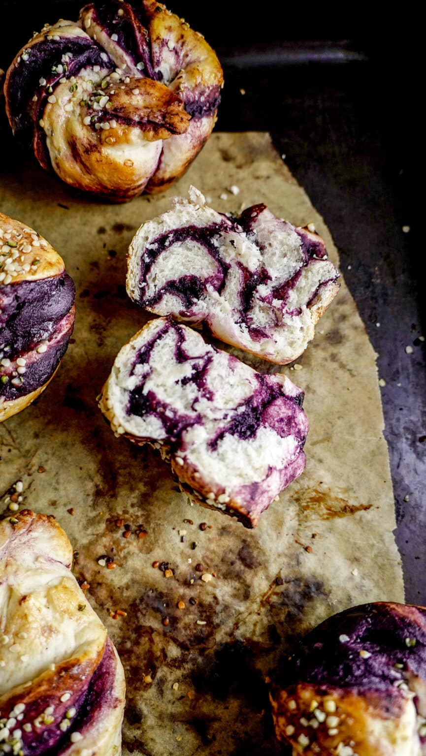 Ube Swirl Bread – The Skinny Pot